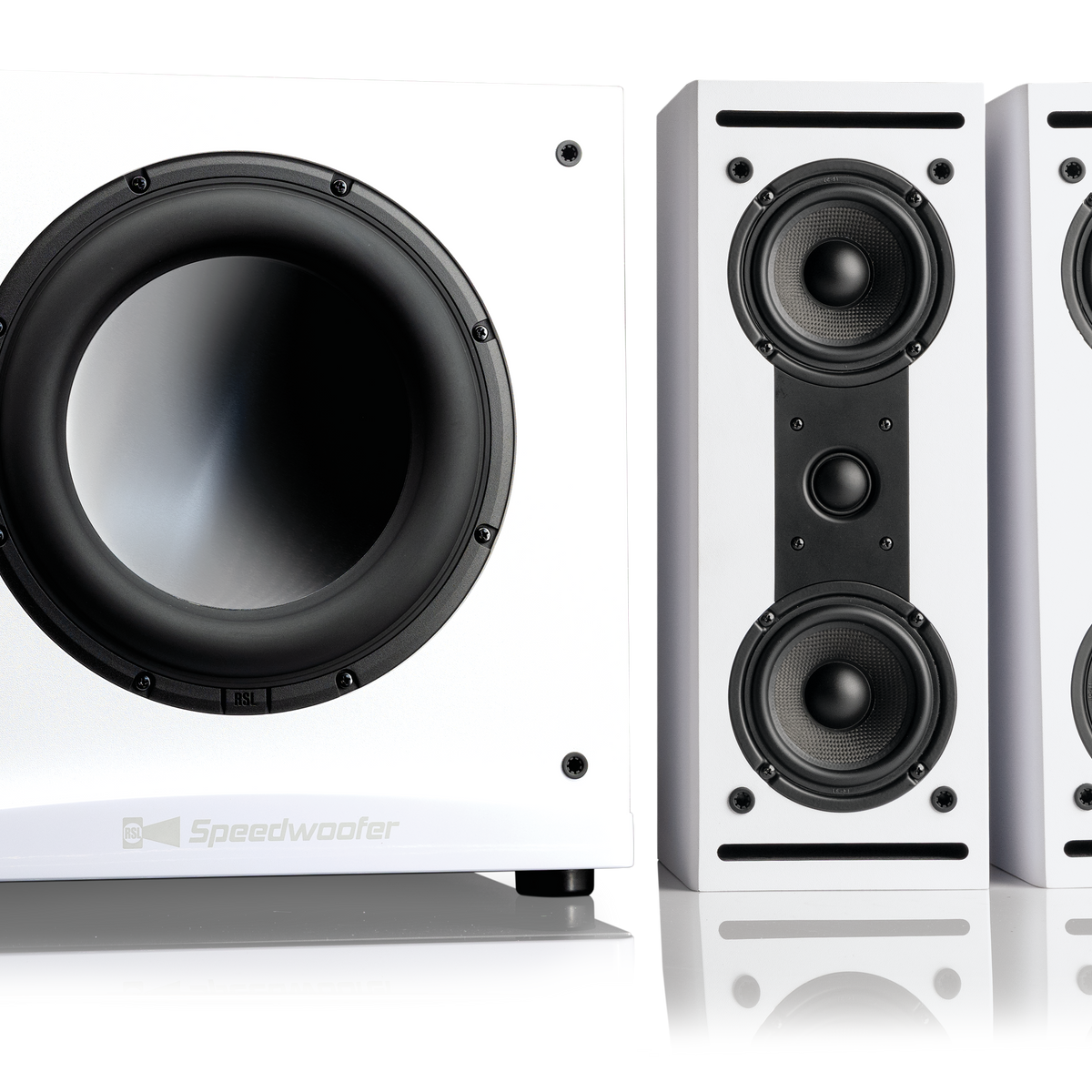 10S MKII CG23M 2.1 STEREO SYSTEM - WHITE – Rogersound Labs