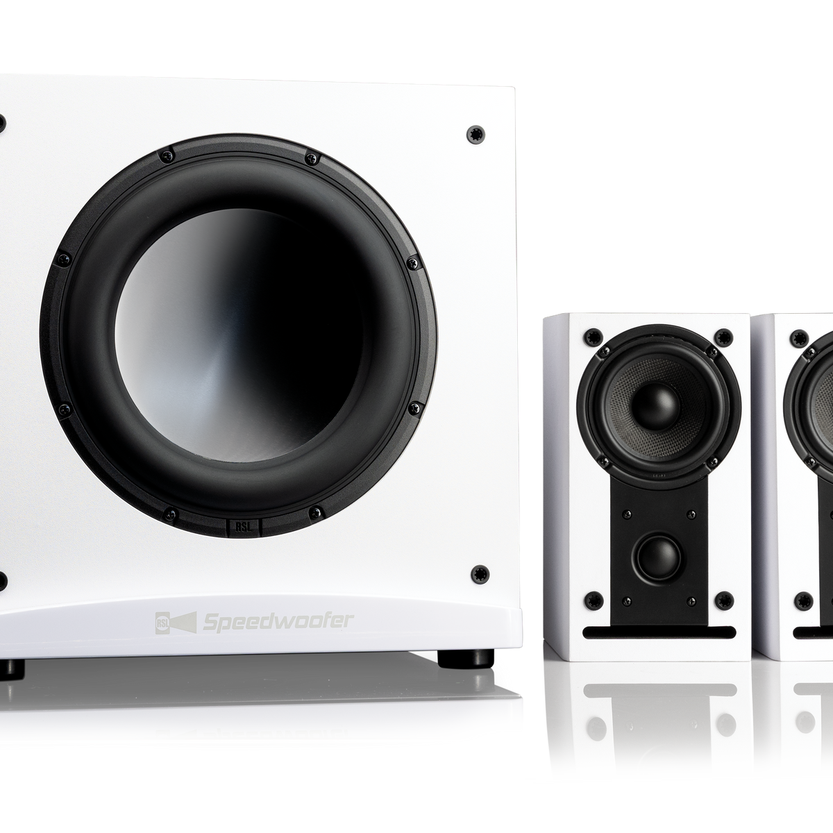 10S MKII CG3M 2.1 STEREO SYSTEM - WHITE – Rogersound Labs